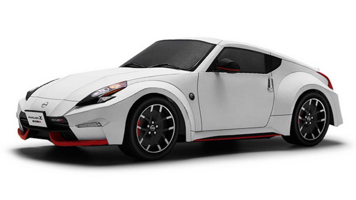 在這不適合外出的時期 Nissan怕大家無聊 提供了370Z和全車系紙模型 讓你打發時間 | 癮車報