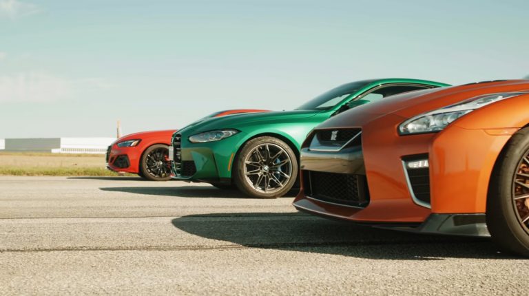 BMW M4 Competition vs. Nissan GT-R vs. Audi RS5比賽 出人意料的結果 [影片] | 癮車報