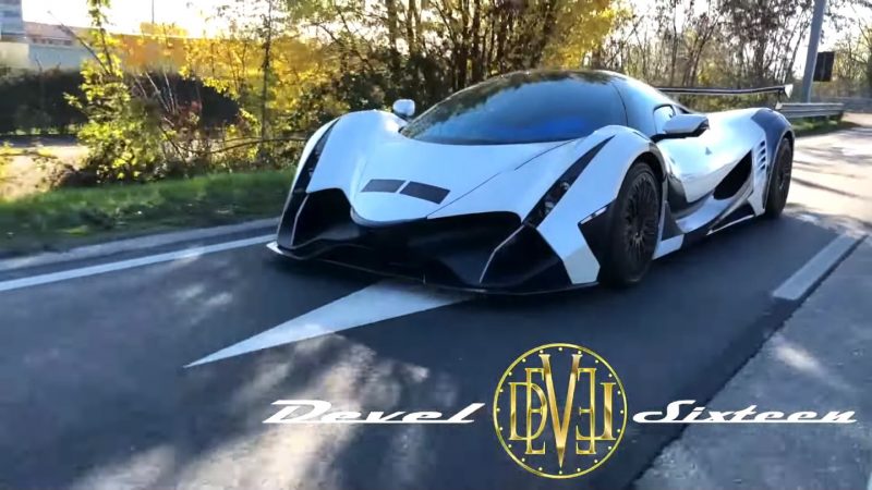 Devel 16量產版本持續在公共道路上測試 5千匹Hypercar離成為現實又近了一步 [影片] | 癮車報