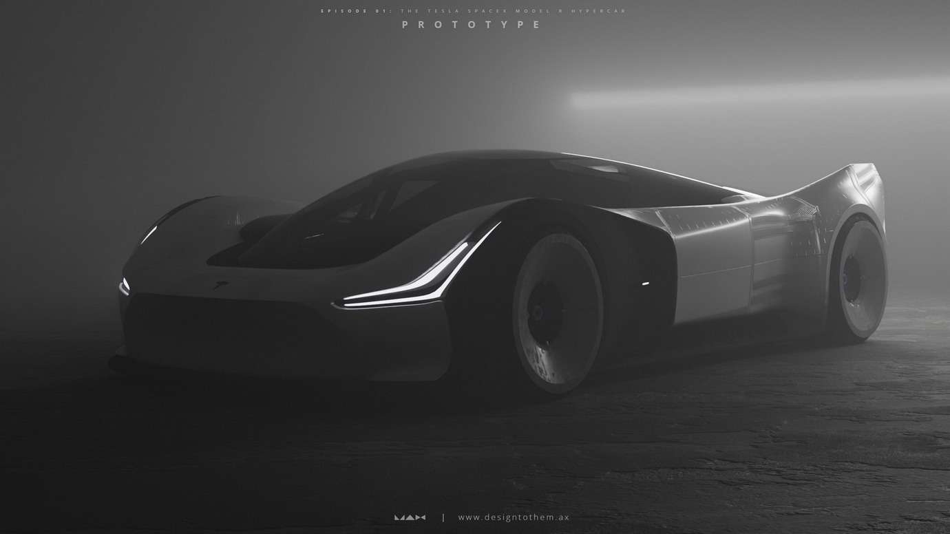 未來的Tesla Roadster就該這樣 專業汽車設計師的狂想Tesla SpaceX Model R搭載火箭推進器 馬力2,950匹 ...