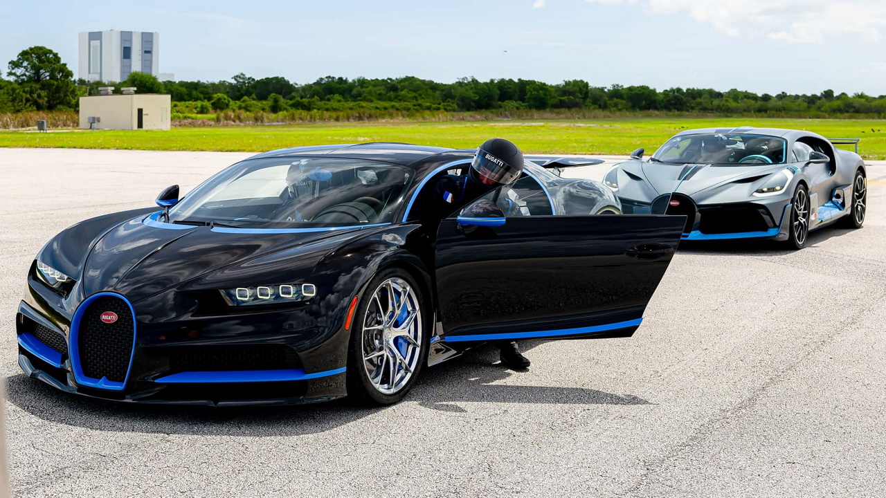 千載難逢的體驗 Bugatti邀請18位Chiron車主開著愛車前往Kennedy Space Center 一起突破400 km/h ...