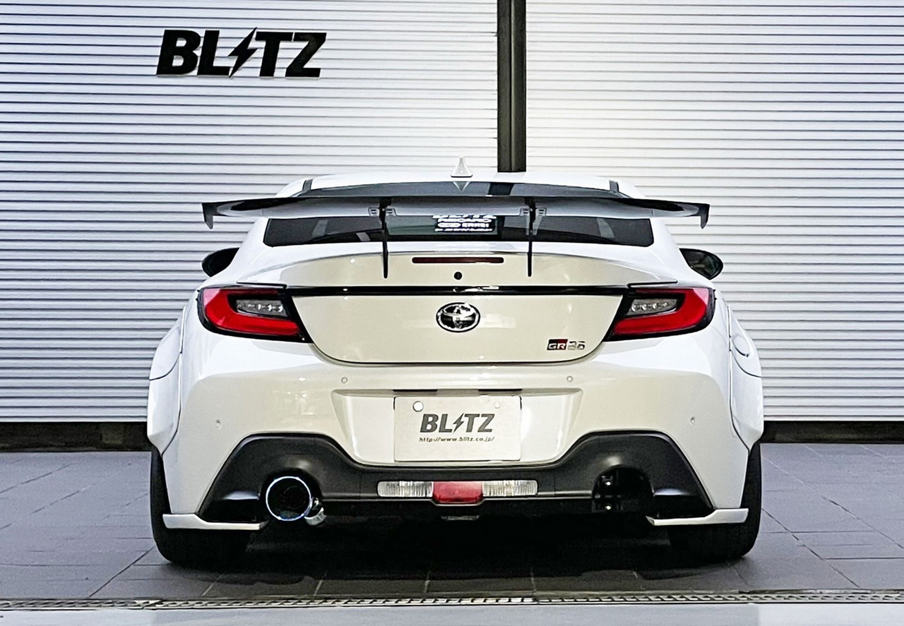 閃耀鈦藍光的GR86/BRZ專用 Blitz全鈦排氣系統Nurspec F-Ti日本開賣 | 癮車報