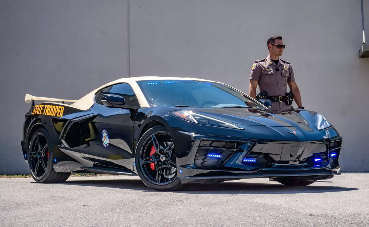 全美最帥酷警車 佛州公路巡邏隊的Corvette登場！！！[影片] | 癮車報