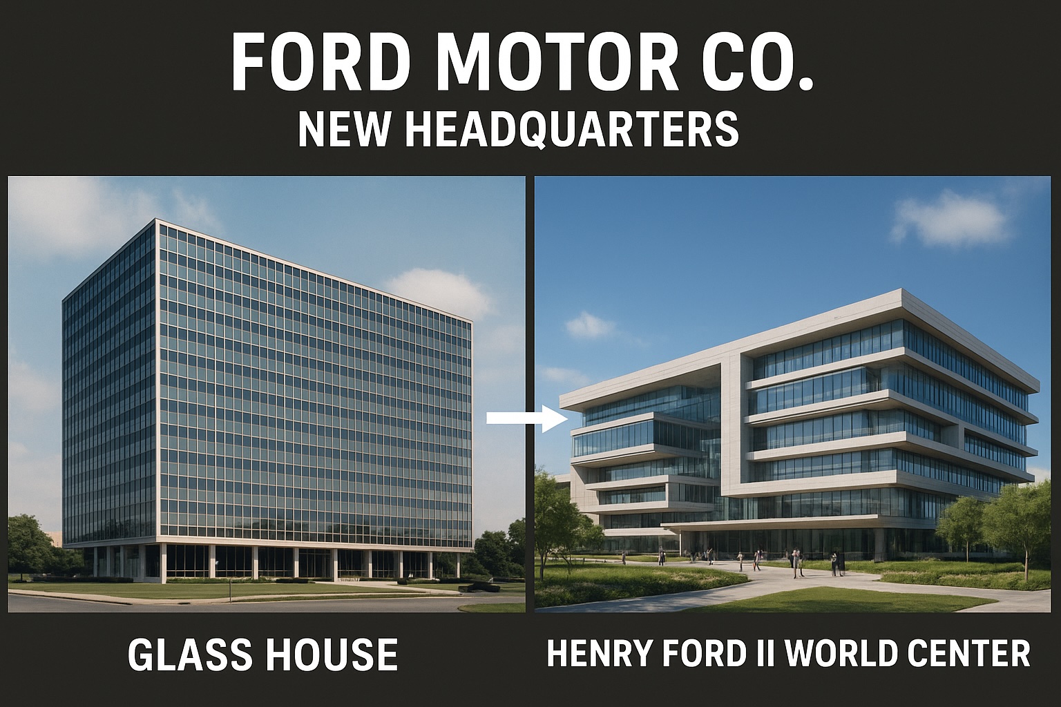 美國Ford "玻璃屋"總部將被夷為平地，70年來，將首次搬家！ | 癮車報